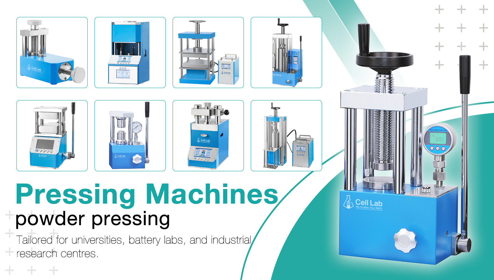 Pellet Press Die Sets for Laboratory Pellet Press Systems – Cell Lab Ltd